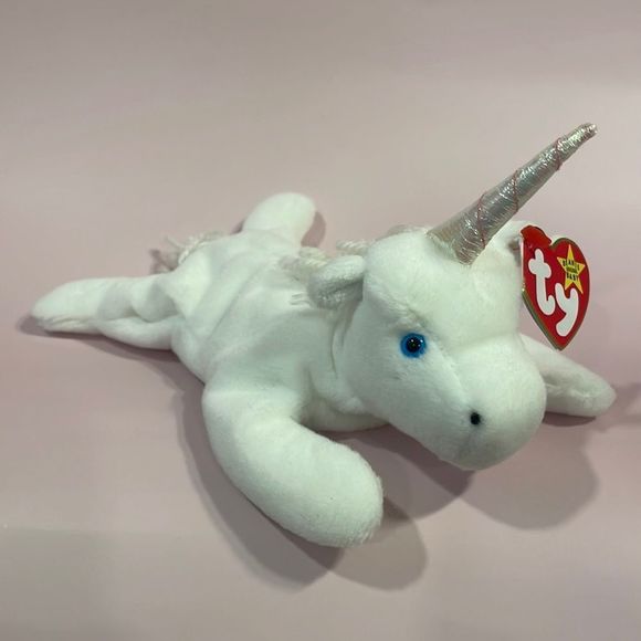 Ty | Toys | Vintage 993 Original Ty Beanie Babymystic The Unicorn Pvc ...